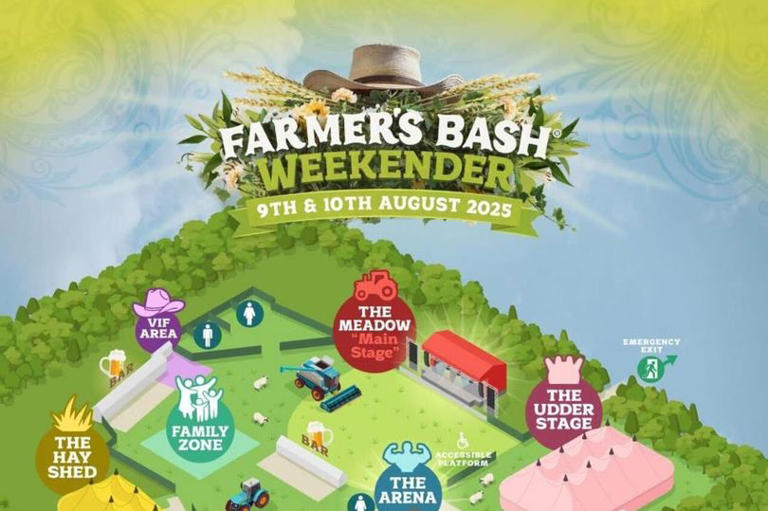 Farmer's Bash Weekender information and advice for second day of ...