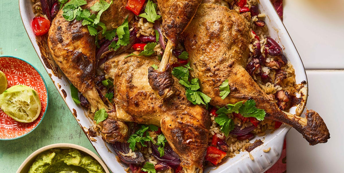 Easy chicken chilli traybake recipe