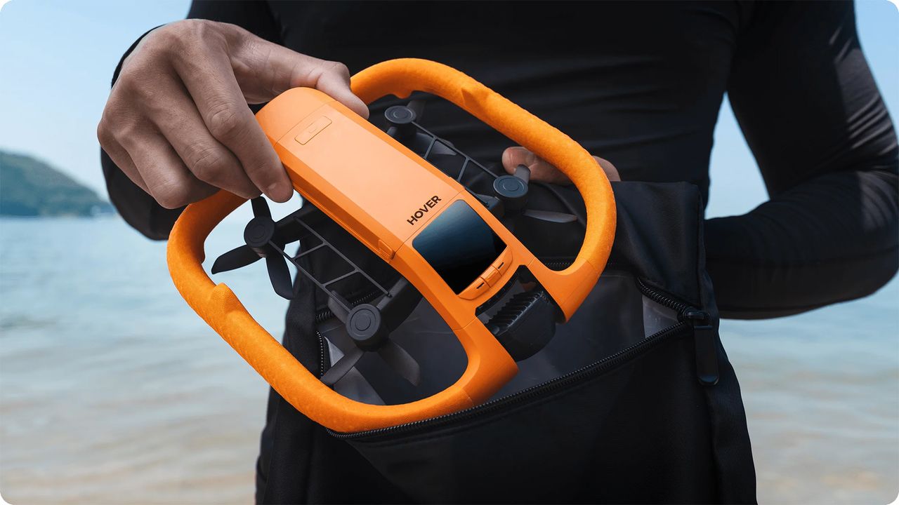 Forget DJI – Zero Zero Robotics' upcoming lightweight drone is "100% waterproof" with a Level 7 ...