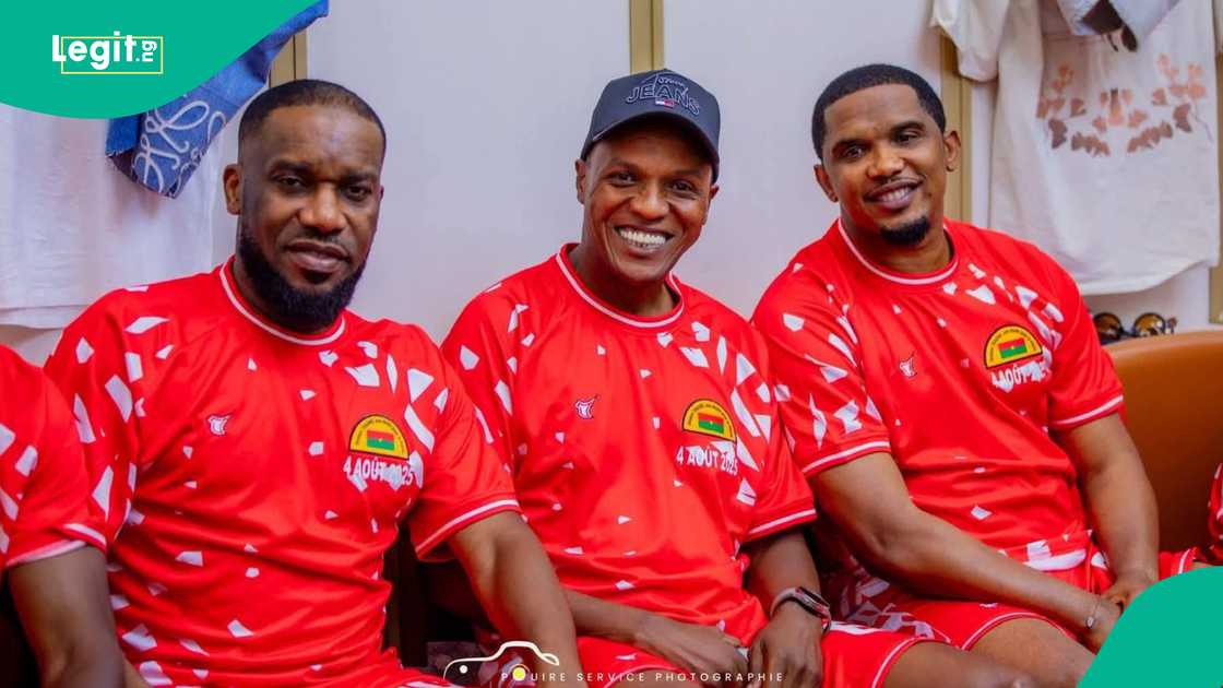 Video: Okocha, Taye Taiwo, Adebayor shine as Ibrahim Traore opens ...