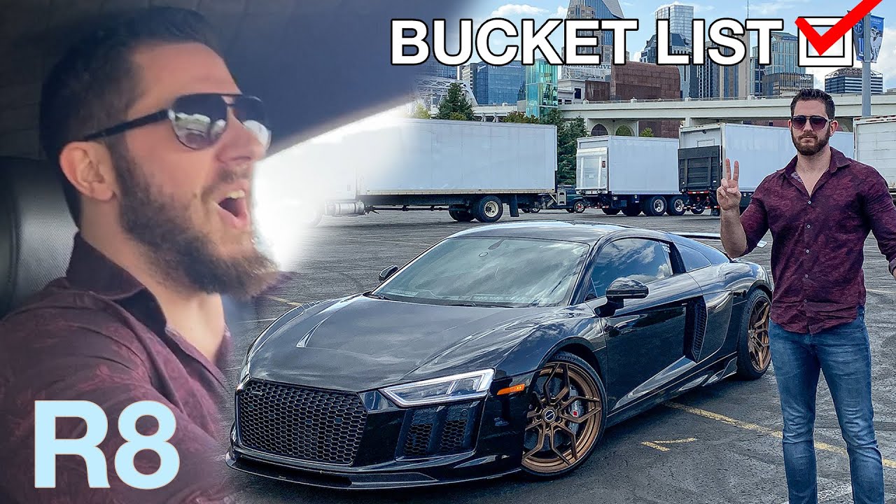 Audi R8 Bucket List Drive Inspired by Tony Stark