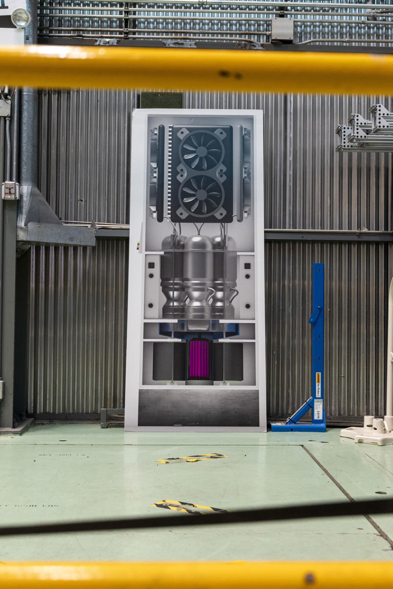 These nuclear reactors fit on a flatbed truck. How safe are they?