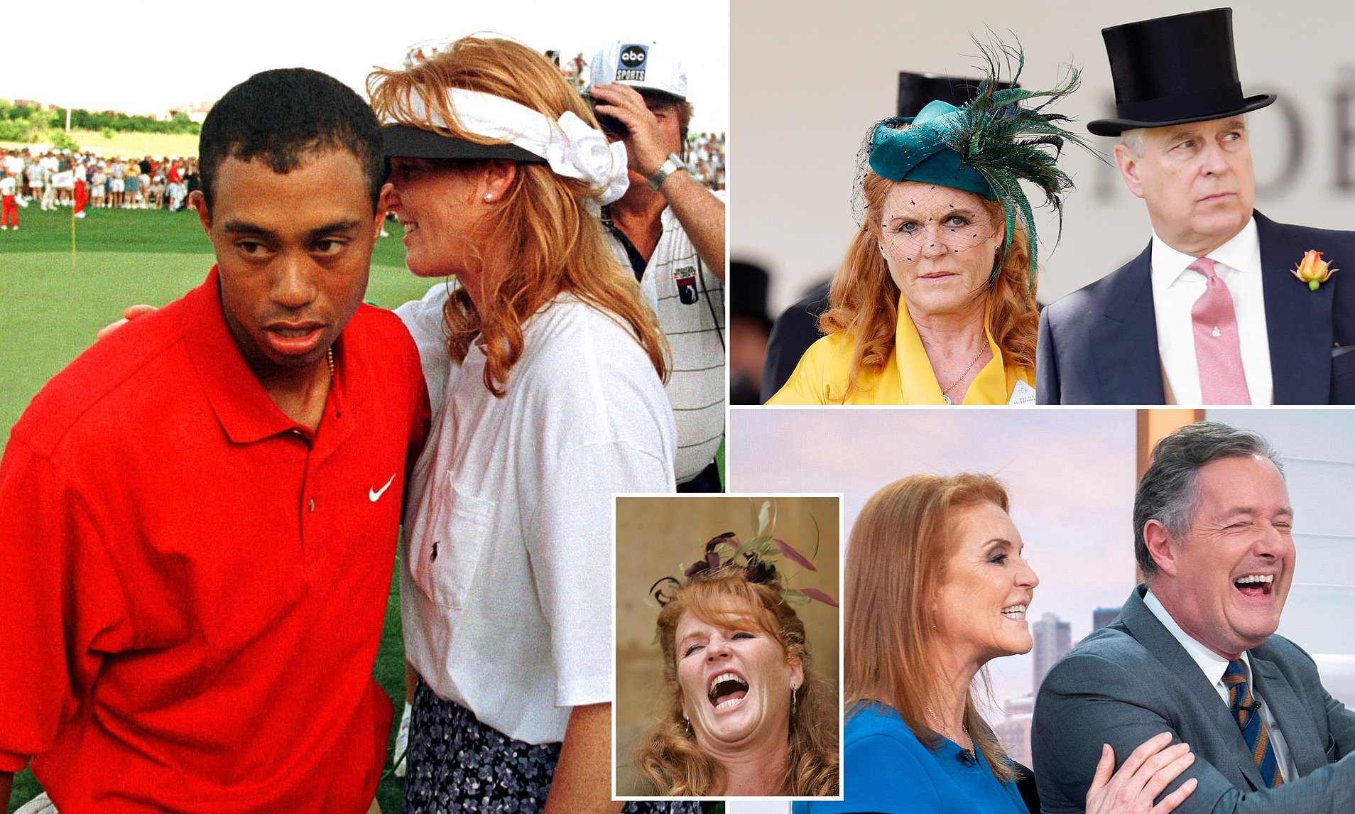 Sarah Ferguson flew 1,500 MILES in bid to date 'gorgeous' Tiger Woods ...