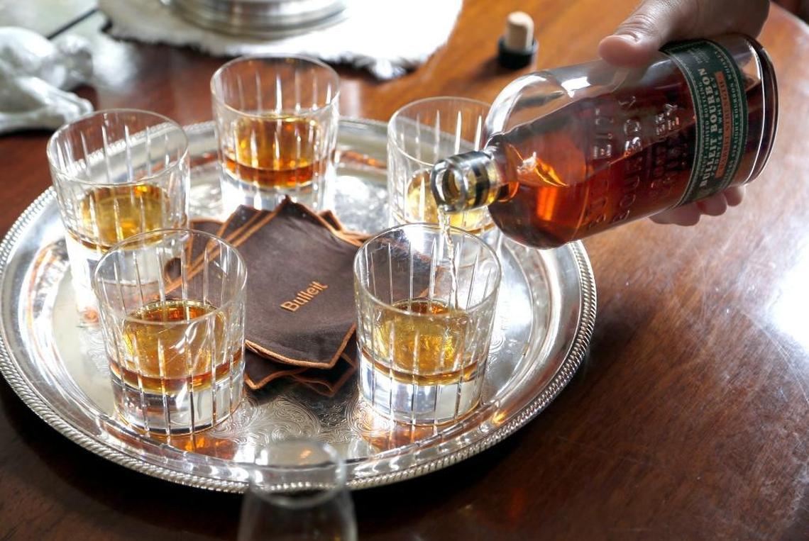 Another Kentucky whiskey brand reports a big drop in bourbon sales