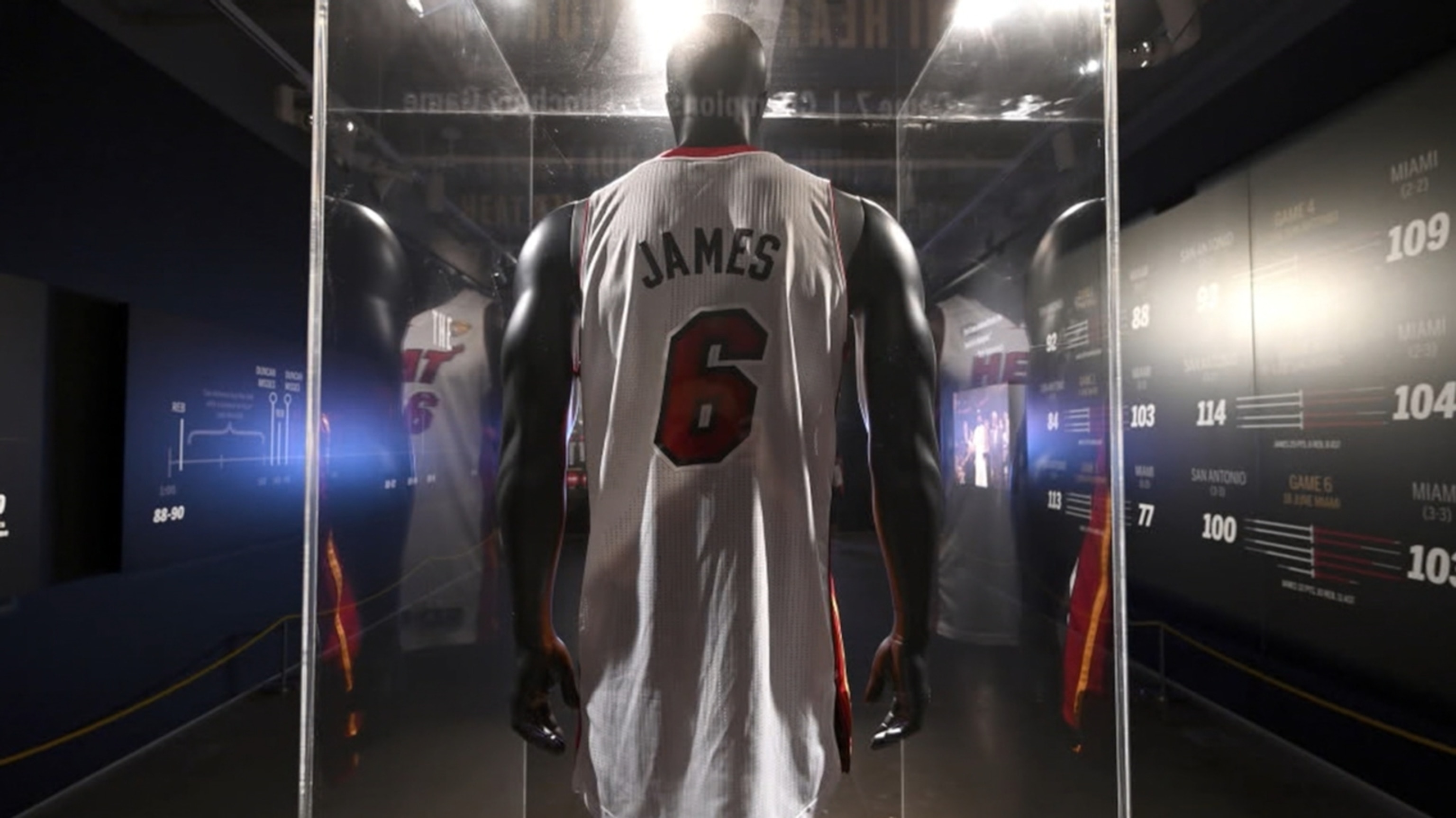 Former Miami Heat security guard charged in sports memorabilia heist