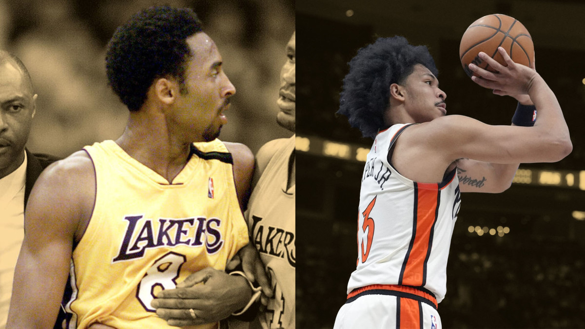 Ron Harper Jr. says Kobe taught him to shoot the ball all the time: "We ...