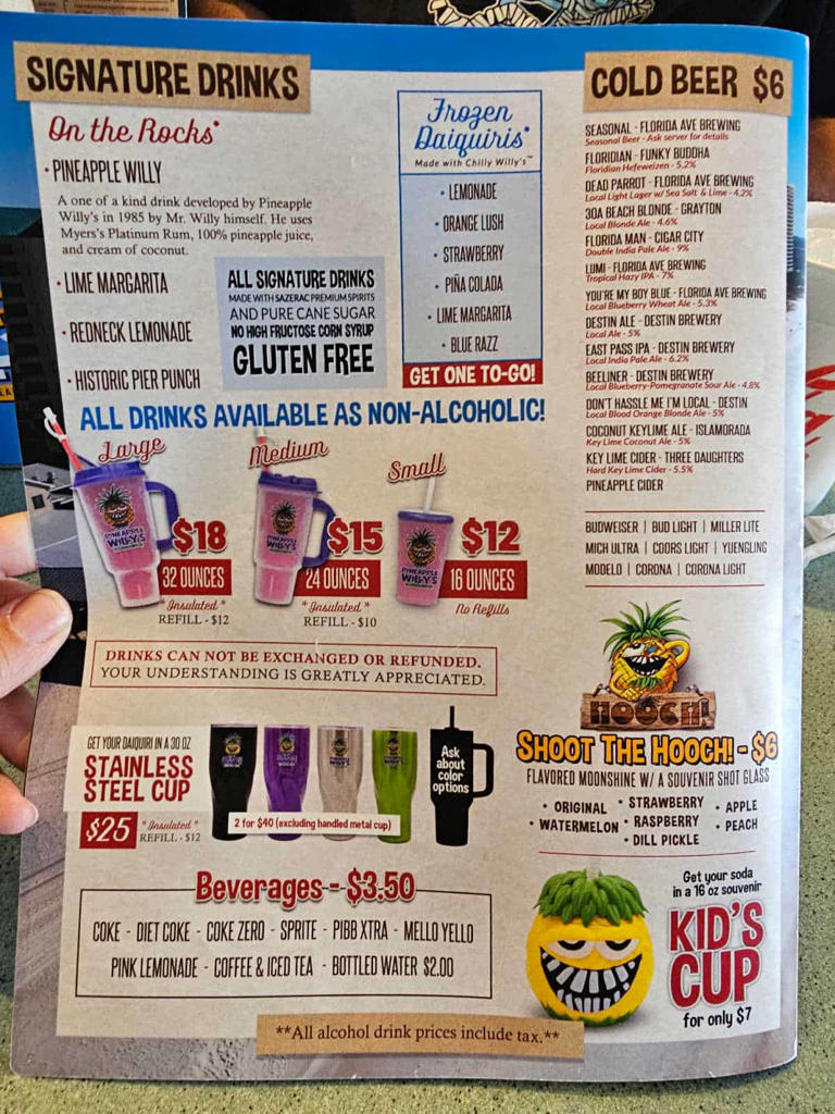 Pineapple Willy's: Panama City Beach's legendary spot for cocktails and ...