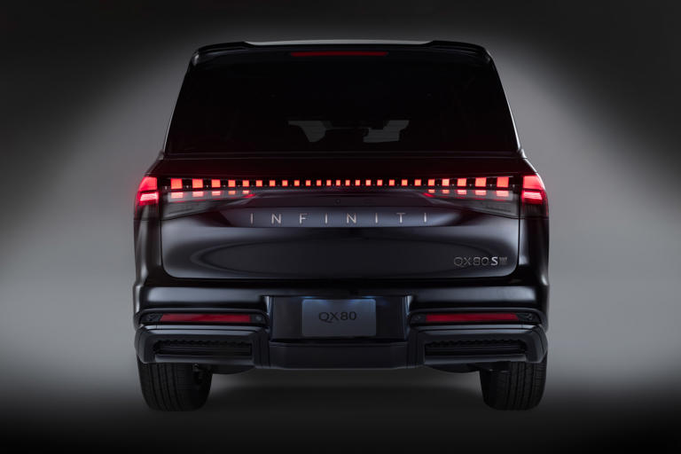 2026 Infiniti QX80 Arrives With Blacked-Out Sport Trim, Bigger Price Tag