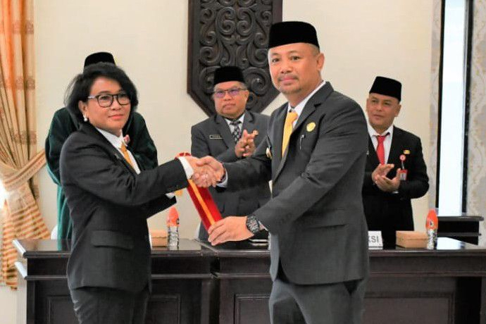 Ita Minarni Resmi Jadi Pj Sekda Barsel