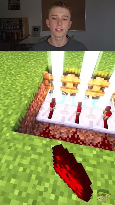 How To Build A Laser Door In Minecraft | Secure Redstone Entrance