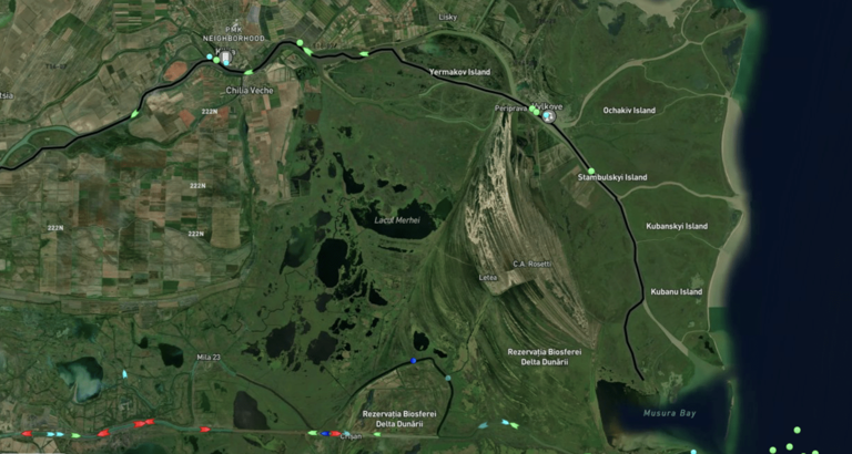 Ukraine restarts shipping through Bystre canal connecting Danube to ...