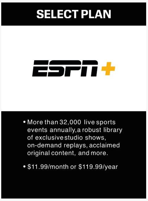 Disney’s ESPN Streaming App Launches August 21 at $29.99/Month