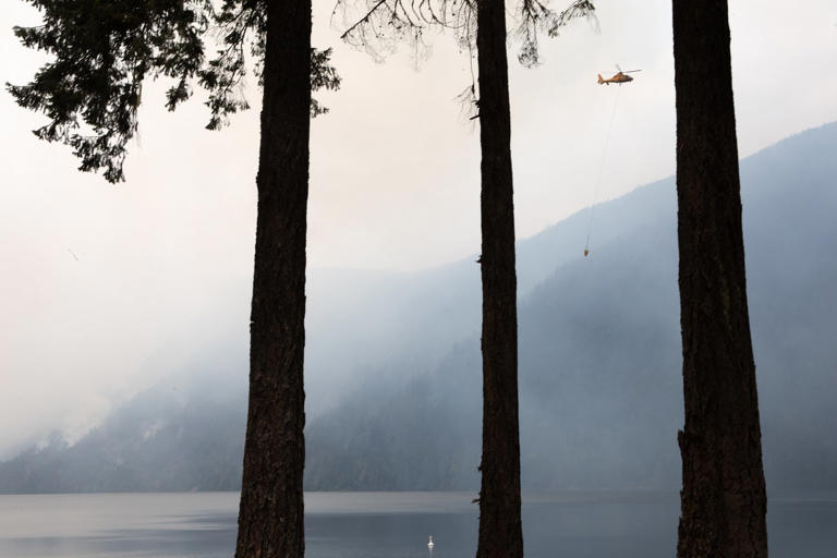 Rain gives reprieve in B.C. fire fight before challenging days ahead ...