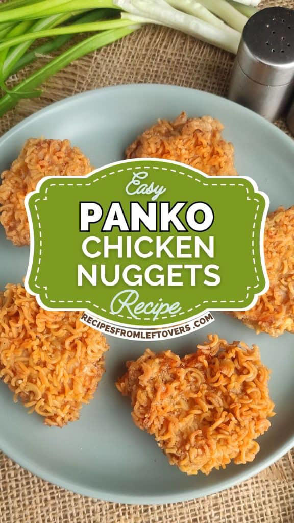 Homemade Panko Chicken Nuggets Recipe