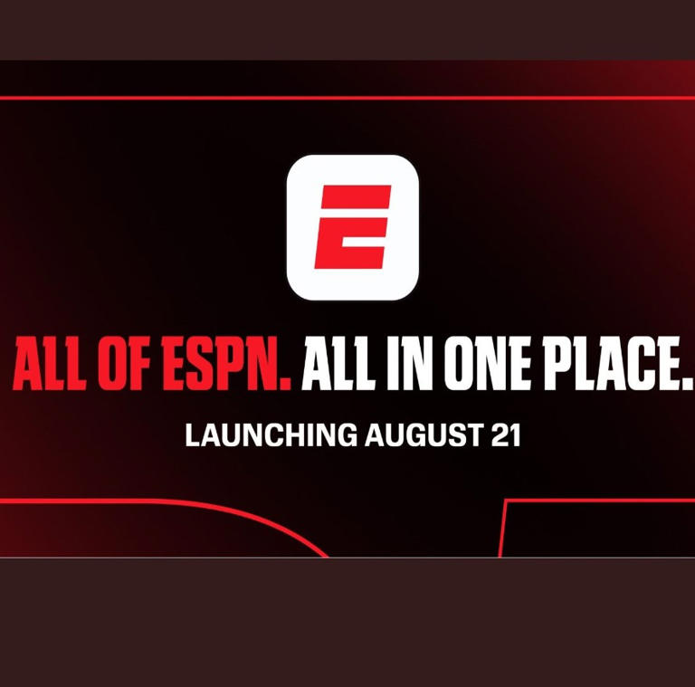 Disney’s ESPN Streaming App Launches August 21 at $29.99/Month
