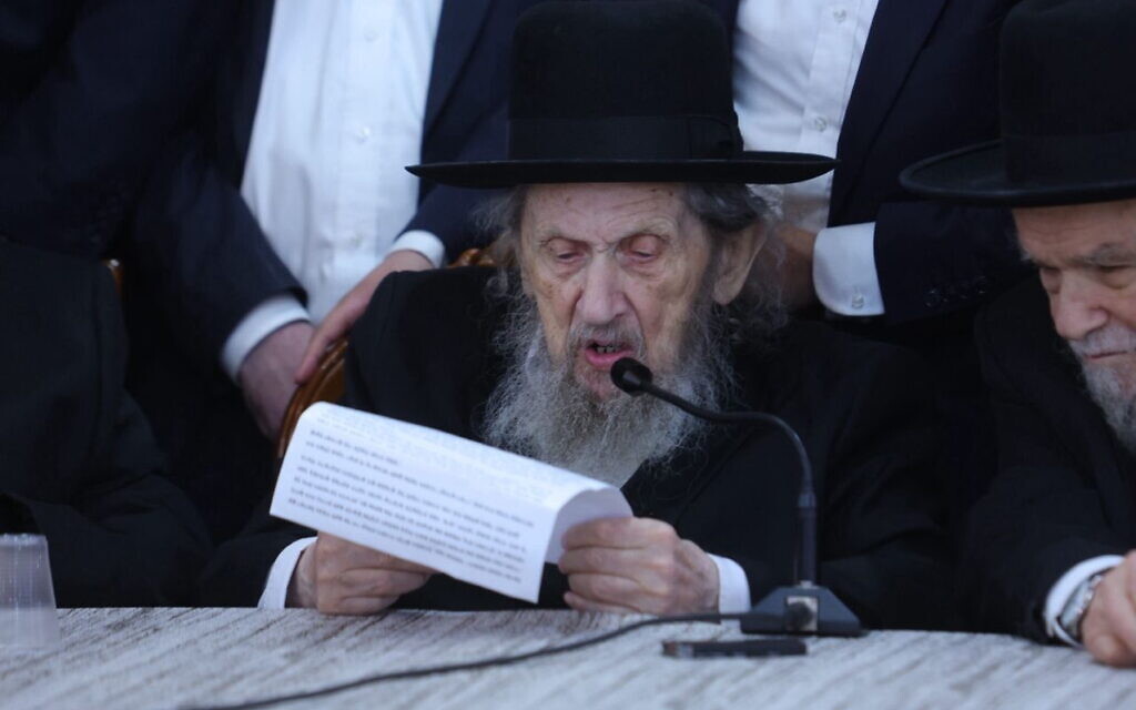 Ultra-Orthodox leaders call day of prayer, fasting to protest ...