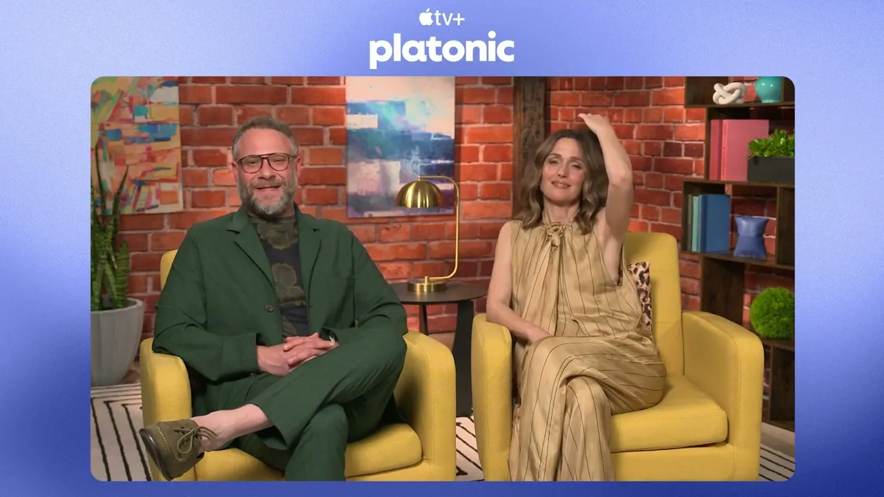 Seth Rogen & Rose Byrne on Platonic Season 2 on Apple TV+