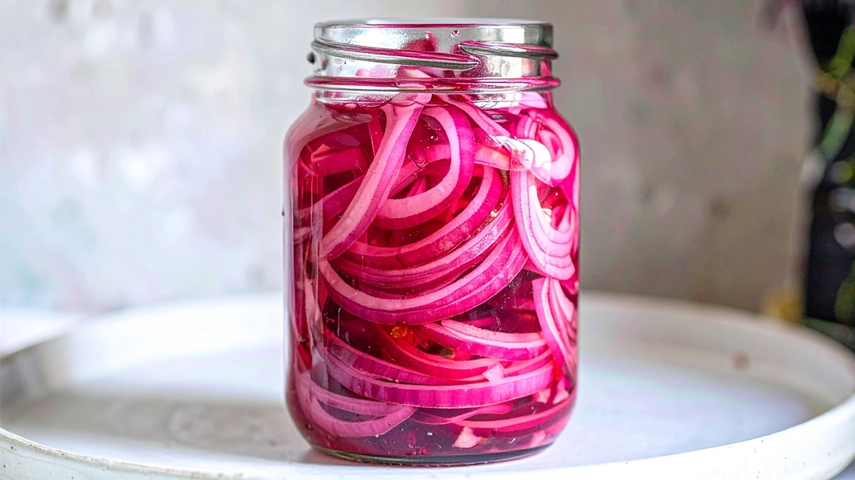 Pickled Red Onion Recipe for Home Canning