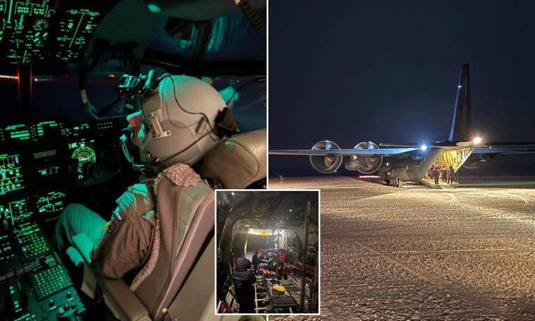 Daring emergency evacuation of scientists from Antarctica pulled off by ...