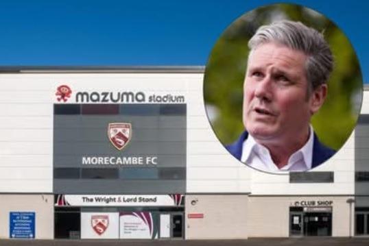 Prime Minister urges all concerned to ‘do the right thing’ for Morecambe FC