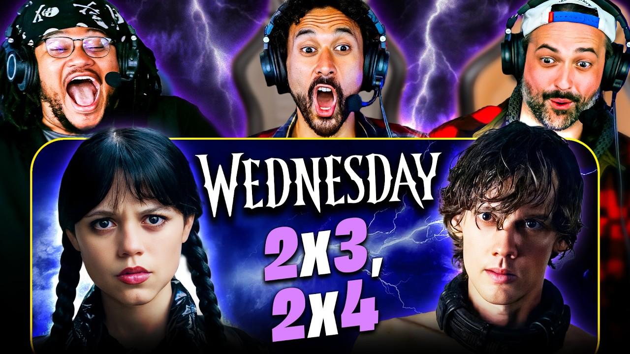 Wednesday Season 2 Episode 3 & 4 Reaction!! Addams Family | Jenna ...