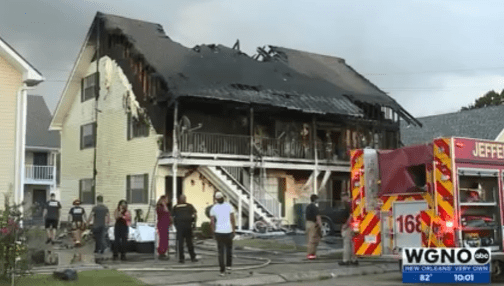 Four firefighters, two civilians injured in Jefferson Parish fire