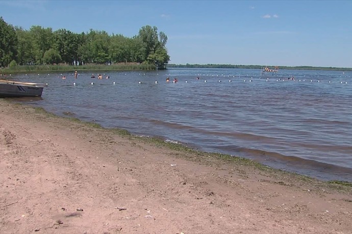 Jamesville beach reopens for swimming