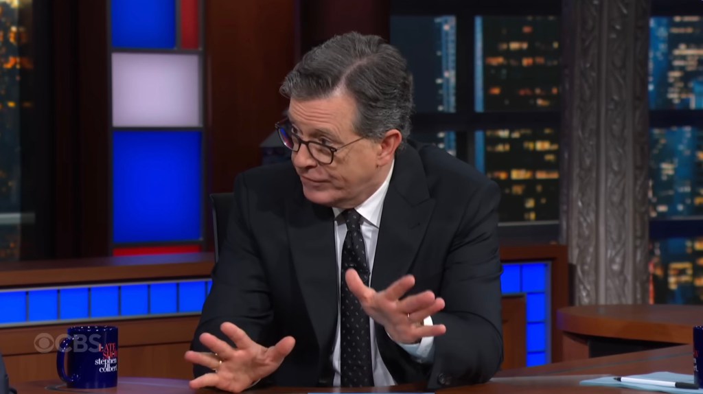 Stephen Colbert shows Illinois Gov. JB Pritzker ‘crazy’ gerrymandering ...