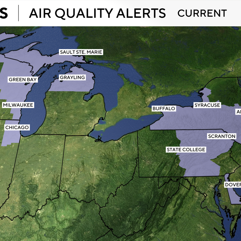 Air quality maps show how Canadian wildfire smoke is affecting U.S.