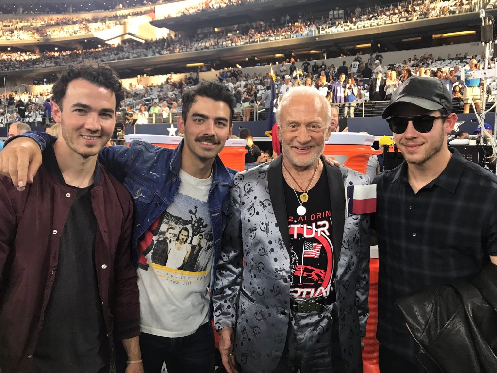 Jonas Brothers reveal Buzz Aldrin ‘refused’ to take a picture with them ...