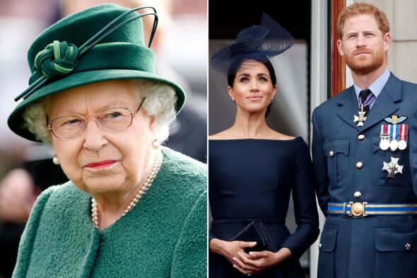 Queen's 'upset' remark about Meghan Markle and Prince Harry's ...