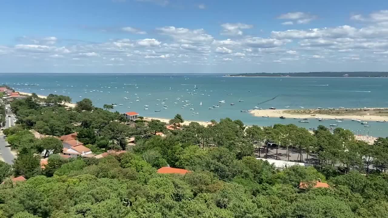 Drone Views of Cap Ferret: France's Serene Peninsula Revealed