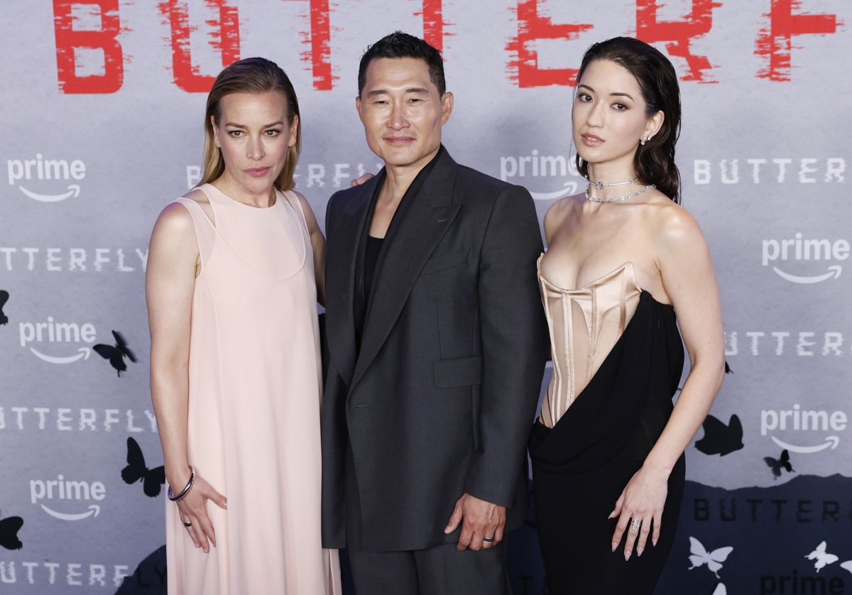 Daniel Dae Kim, Reina Hardesty attend 'Butterfly' premiere