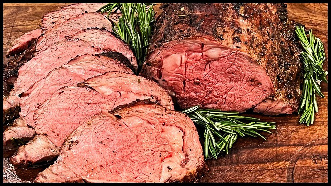 Ninja Woodfire Grill smoked prime rib roast