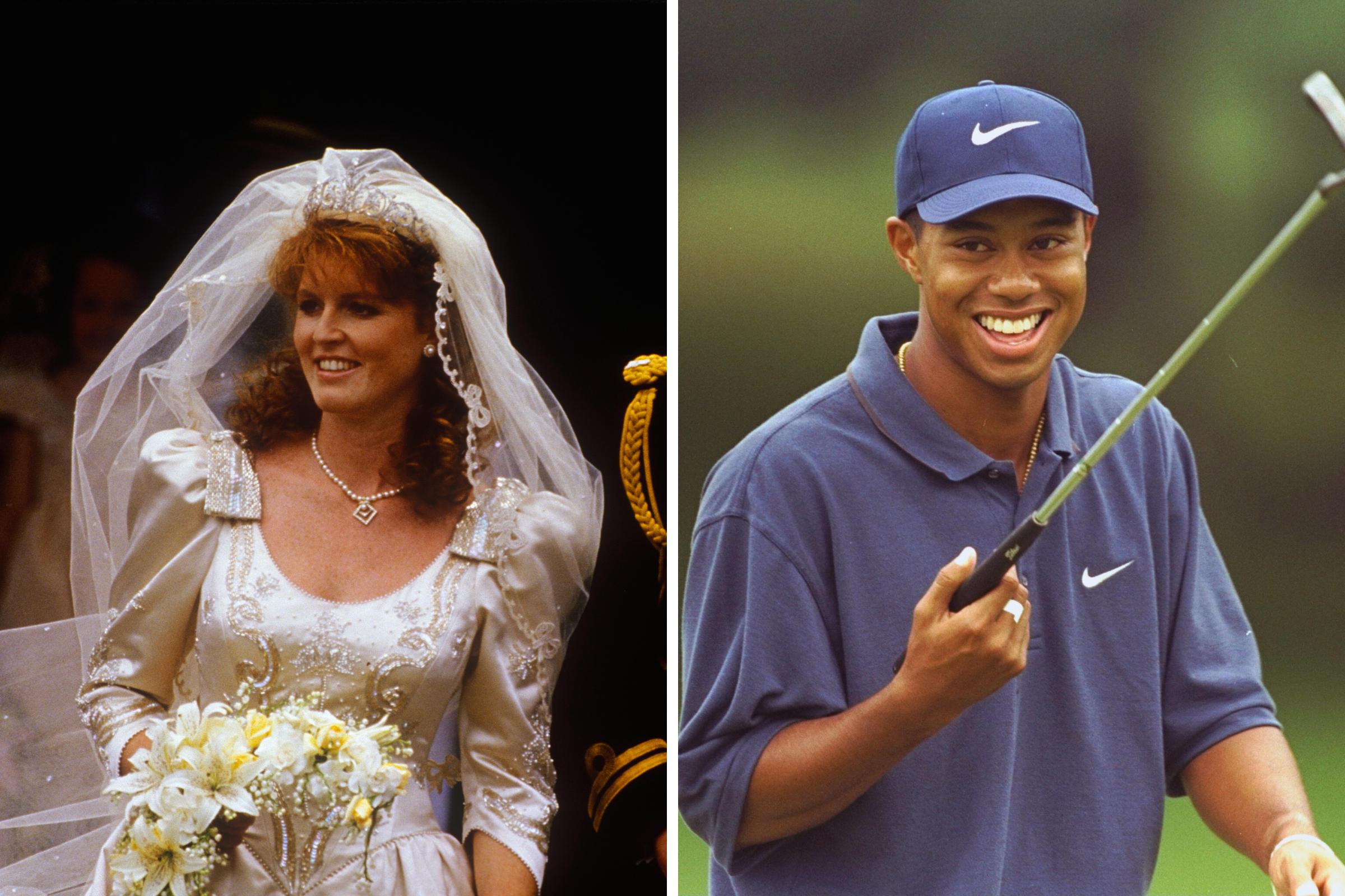 Duchess of York Once Flew 1,500 Miles to Impress Tiger Woods, New Book Says