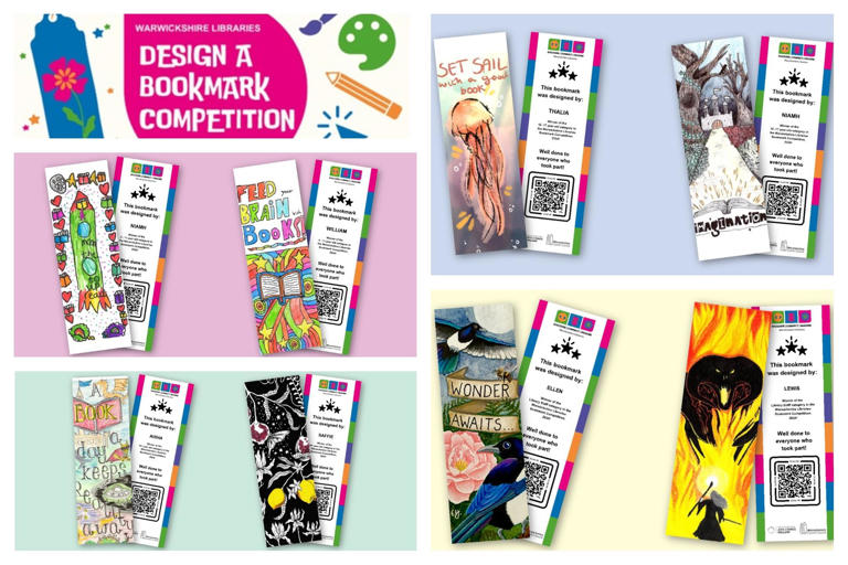 Warwickshire residents invited to take part in bookmark design competition