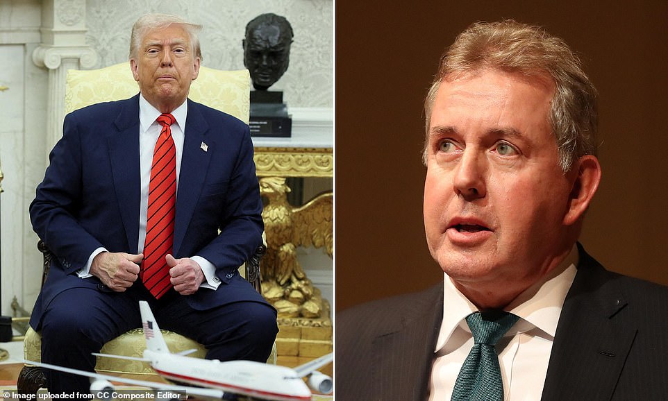 Ex-UK ambassador to US says Trump is 'like a medieval king'