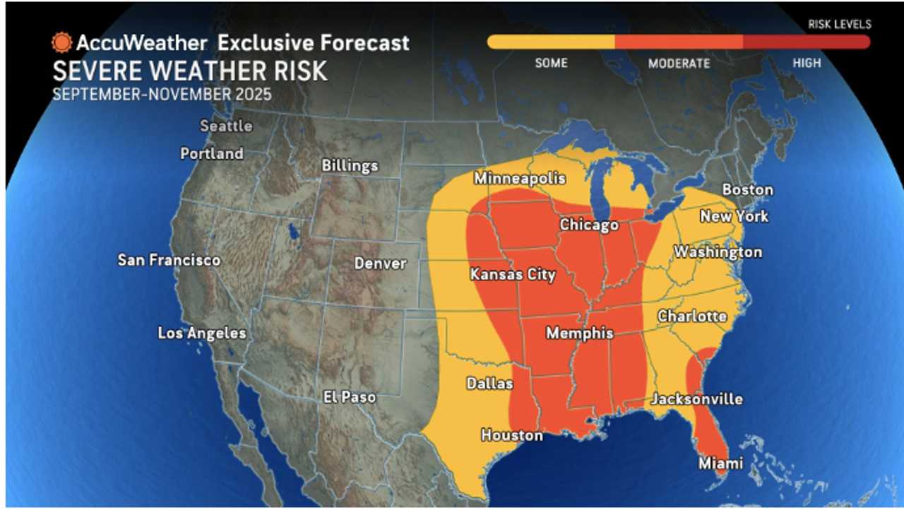 Fall Forecast: These Locations Most At Risk For Severe Weather