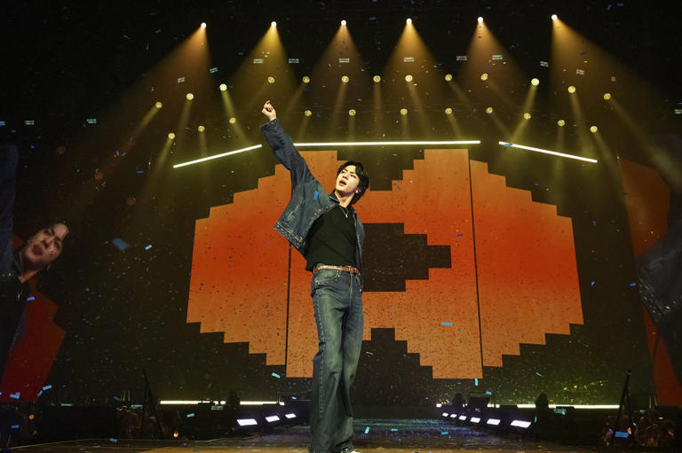 Jin at the O2 review: Worldwide Handsome is keeping the BTS love alive