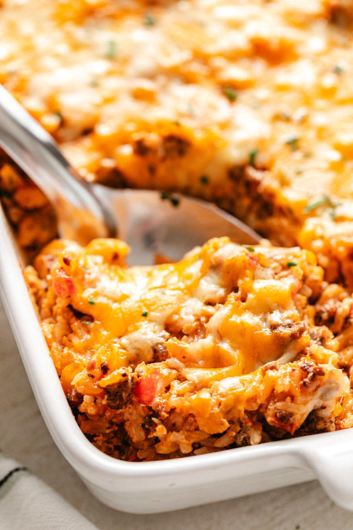 Taco Rice Bake