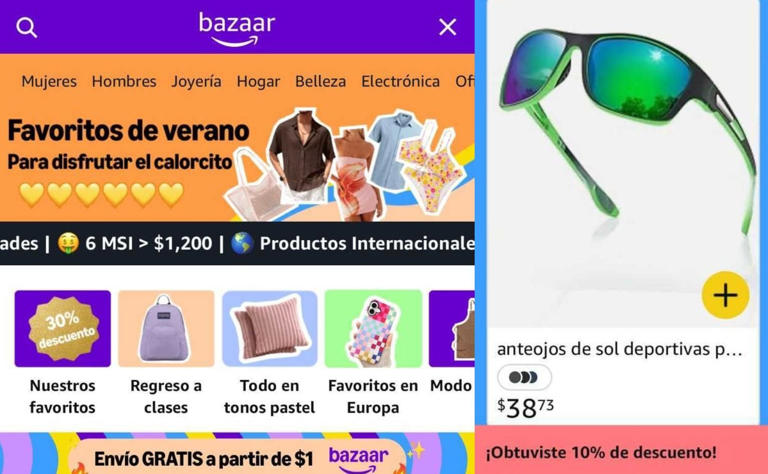 Bazaar, la nueva apuesta de Amazon para comprar por menos de $199