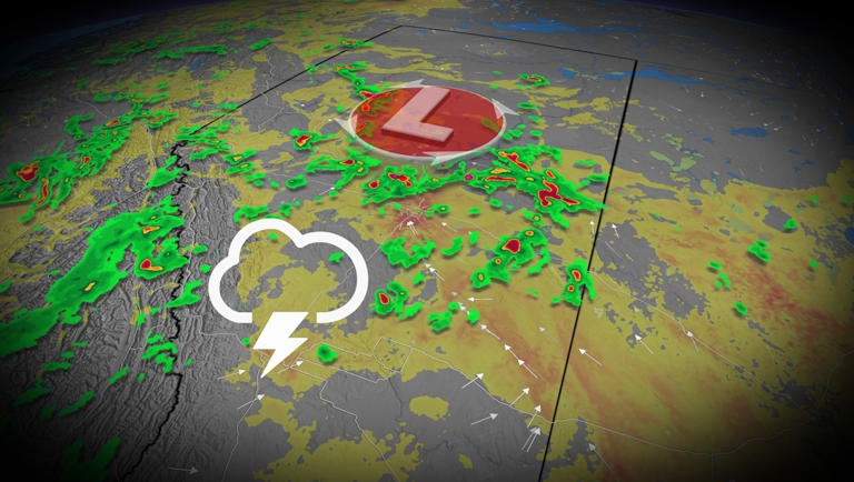 Severe storms locks onto Edmonton as Alberta braces for days of heavy ...