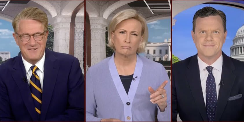 'You know you're going to get crushed!' MSNBC panel laughs at Trump's ...