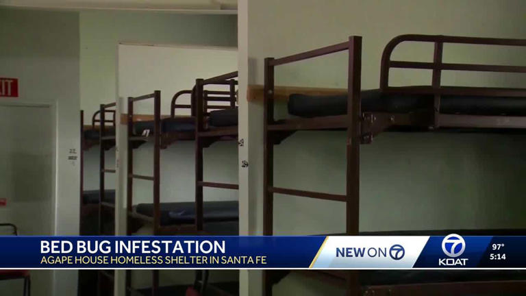 Santa Fe operating emergency homeless shelter after bed bug infestation