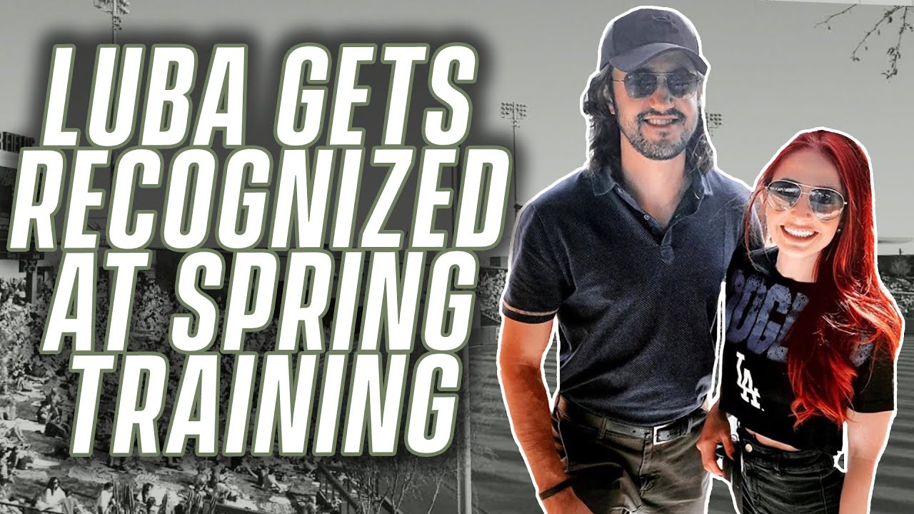 Fans spot Rachel Luba at spring training