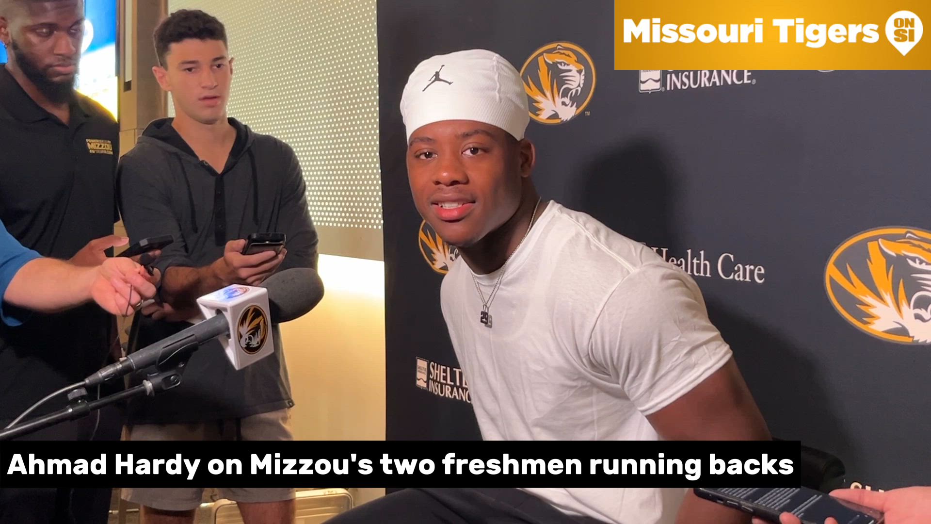Ahmad Hardy on Mizzou's freshman running backs
