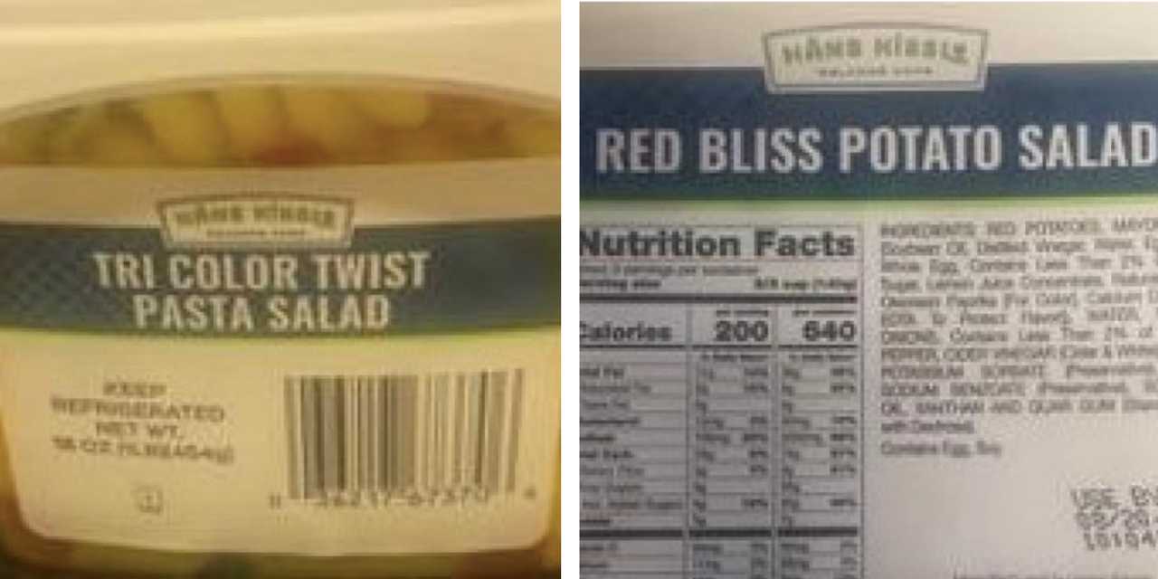 Stop & Shop Recall Issued Over Salad Label Confusion