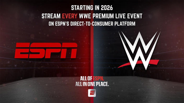 ESPN Will Become Exclusive U.S. Home Of WWE Premium Live Events In 2026