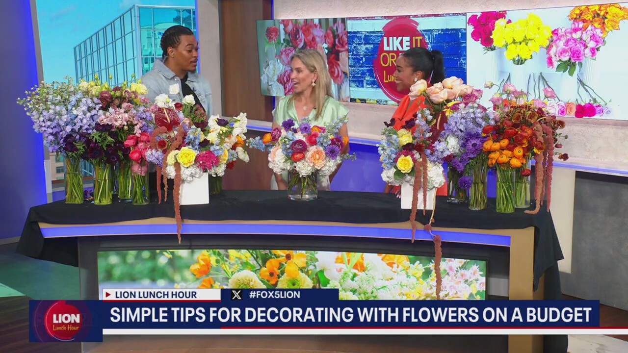 Flowers on a budget
