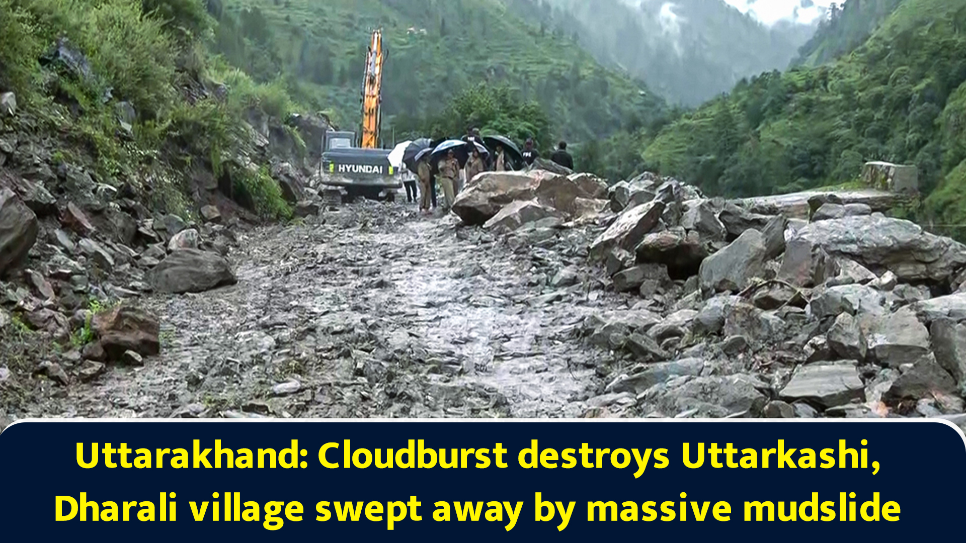 Uttarakhand: Cloudburst destroys Uttarkashi, Dharali village swept away ...